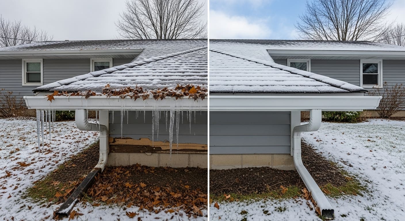 Why Gutter Cleaning is Critical Before Winter | Upper Restoration